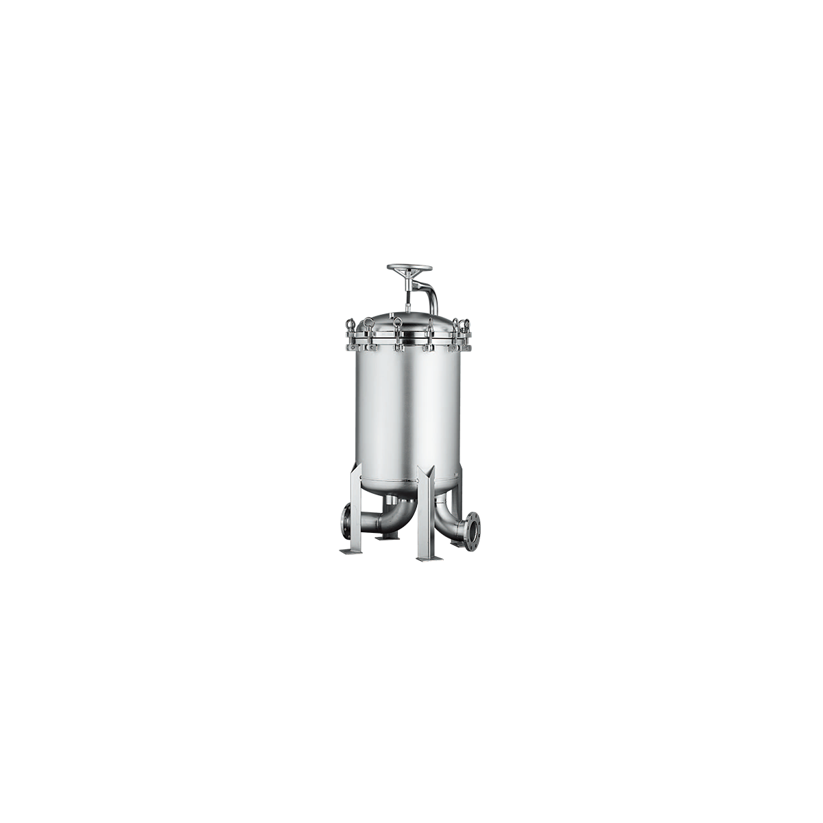 Buy Industrial Stainless Steel Low Pressure Multi Filter Bag Housing ...